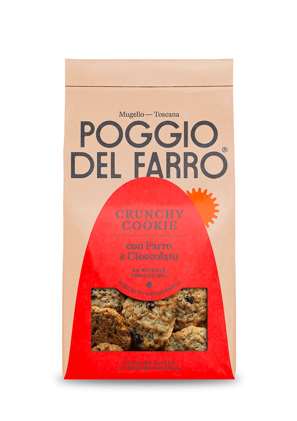 Crunchy con Farro e Gocce di Cioccolato | Poggio del Farro